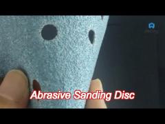 self adhesive abrasive sanding disc sandpaper green film 125mm 5