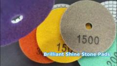 6 4 Inch Diamond Polishing Pad For Wet Granite Stone Marble Concrete