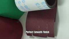 JB - 5 High Quality Hand Used Soft Backing Abrasive Sand Cloth Rolls