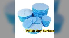 Black Abrasive Sponge Block Polishing Tool