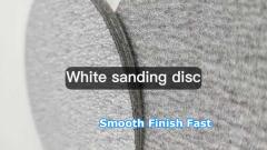 hite Dry 6inch 150mm Medium Hardness Aluminum Oxide Sanding Discs