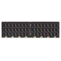 China NAND Memory IC Substrate with 0.22mm FR4 Core and 15μm Copper - 10/10μm Line Width Capability for sale