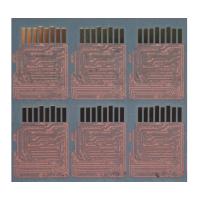 China 0.2mm 2-Layer Memory Card Substrate for IC Encapsulation - 25μm Line Width, 0.29mm Thickness for sale