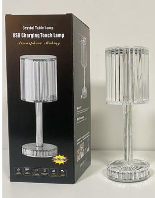 Cina Luce notturna del sensore di tocco del LED Crystal Table Lamp 600g per il comodino in vendita