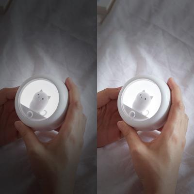 Cina sensore di moto ricaricabile rosa 800mAh Cat Night Light For Bedroom in vendita