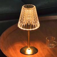 China USB Crystal Bedside Night Light Bar Table Lamp For Restaurant for sale