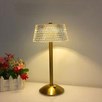 China USB Crystal Bedside Night Light Bar Table Lamp For Restaurant for sale