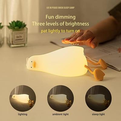 Cina Luce notturna piana di menzogne di umore dell'anatra 1W di DC5V per la lampada di scrittorio del lato del letto in vendita