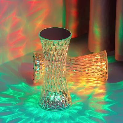 Cina 19*8*8cm Crystal Desk Lamp 5W 04 ricaricabili ha condotto Crystal Lamp in vendita