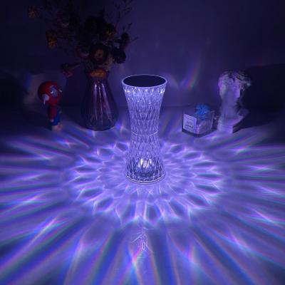 Cina 19*8*8cm Crystal Desk Lamp 5W 04 ricaricabili ha condotto Crystal Lamp in vendita