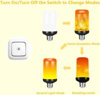 China 5W Flicker Flame Night Light Bulbs 1400K Effect Led Flame Bulb for sale