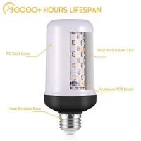 China 5W Flicker Flame Night Light Bulbs 1400K Effect Led Flame Bulb for sale