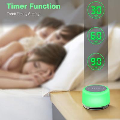 China 7 luz ambiental da noite do temporizador de Bluetooth 1800mAh da cor para o sono dos adultos à venda