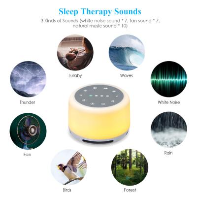 China 7 luz ambiental da noite do temporizador de Bluetooth 1800mAh da cor para o sono dos adultos à venda