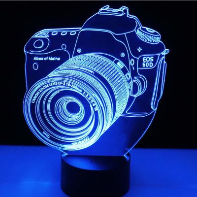 Cina Luce di colori del cambiamento 7 di Night Light 3D 05 della stampante della macchina fotografica 3d del CE in vendita