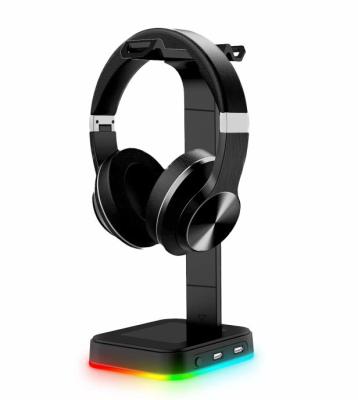 Cina Supporto della cuffia avricolare principale CE ambientale della luce notturna di RGB 26.7cm per il desktop del computer in vendita