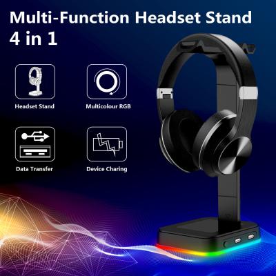 Cina Supporto della cuffia avricolare principale CE ambientale della luce notturna di RGB 26.7cm per il desktop del computer in vendita
