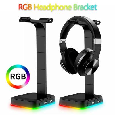 中国 RGB 26.7cm包囲された夜ライト コンピュータ卓上のためのセリウムによって導かれるヘッドホーンの立場 販売のため