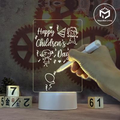 Cina luce notturna di USB LED della lampada del bordo della nota di 4W 5V per il regalo dei bambini in vendita