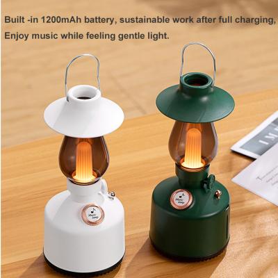 Cina multifunzionale delle luci notturne portatili dell'altoparlante di 0.2W 1600k Bluetooth retro per accamparsi in vendita