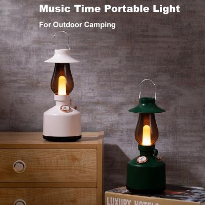 Cina multifunzionale delle luci notturne portatili dell'altoparlante di 0.2W 1600k Bluetooth retro per accamparsi in vendita