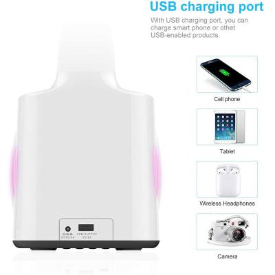 中国 256RGB白いLEDの電気スタンド13KGの時計はオフィスのためのカレンダーの卓上スタンドを導いた 販売のため