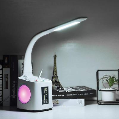 中国 256RGB白いLEDの電気スタンド13KGの時計はオフィスのためのカレンダーの卓上スタンドを導いた 販売のため