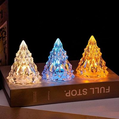 Cina Candela Crystal Bedside Lamps di Crystal Table Lamp 5x6cm dell'albero di Natale del CE in vendita