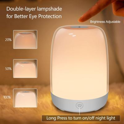 Cina luce notturna ricaricabile della scuola materna di 1.2W DC5V con Dimmable RGB in vendita