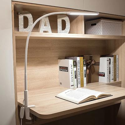 Китай Настольной лампы руки Gooseneck PS 64cm зажим Dimmable гибкой длинной большой на лампе продается