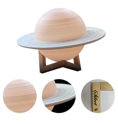 Cina Illuminazione della lampada della luna di 16 colori LED, 3D che stampa la luce notturna ricaricabile di USB in vendita