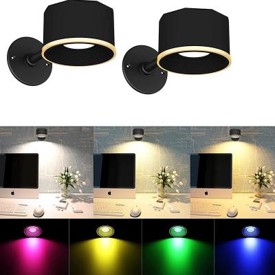 Cina RGB che legge lampada da comodino ricaricabile, luce magnetica senza fili della parete con la ripresa esterna in vendita