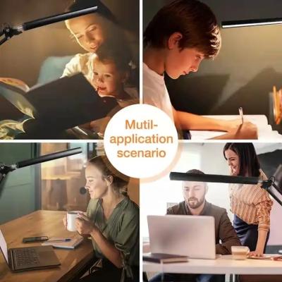 Cina Metal Office Desk Lamps Computer Desk Lighting Led Flexible Reading Lamp For Study in vendita