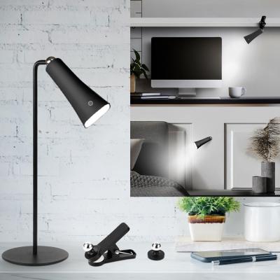 Cina 4000k Multifunction LED Touch Magnetic Desk Lamp Reading Clip Light For Outdoor and Indoor in vendita