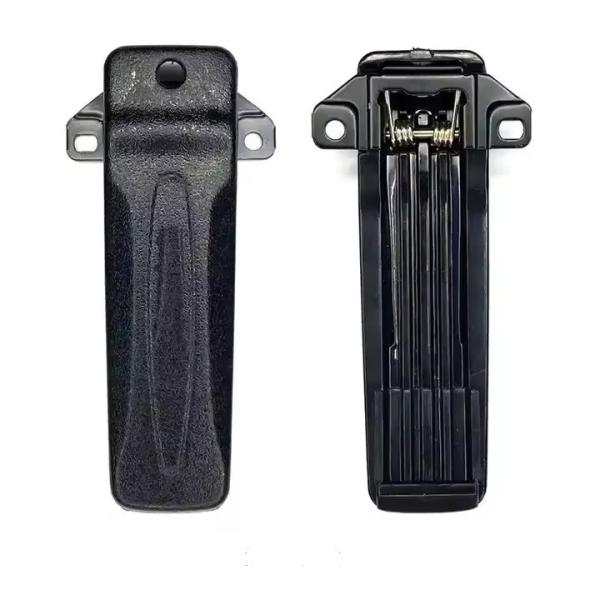Accessories For Two Way Radio Kbh-10 bidirezionale Clip da cintura Kbh-10 per nero IPX7 palmare Radio Walkie Talkie