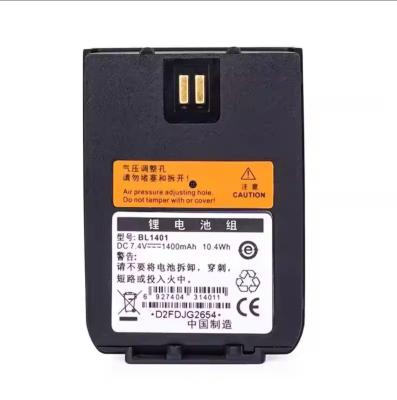 China Battery  BL1401 Original Battery 7.4V 1400mAh 2way Radio Lithium Ion Battery for X1p X1e Z1p X1pi-U1 X1pi-V1 Z1p F3 X1Ae for sale