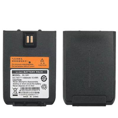 China Battery  BL1401 Original Battery 7.4V 1400mAh 2way Radio Lithium Ion Battery for X1p X1e Z1p X1pi-U1 X1pi-V1 Z1p F3 X1Ae for sale