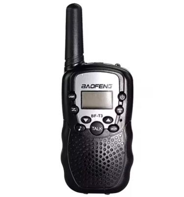 China Analoog 2 Way Long Range Handheld Uhf Radio Licentie Gratis Mini BF-T3 Kids BaoFeng T3 Walkie Talkie Te koop