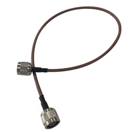 Repeater Accessories Antenna And Feeder 0.61M Jumper Cable With N- Male Connectors