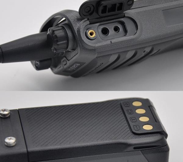 TD520 DMR portatif double fente à temps signal numérique étanche à l'eau étanche à la poussière walkie-talkie