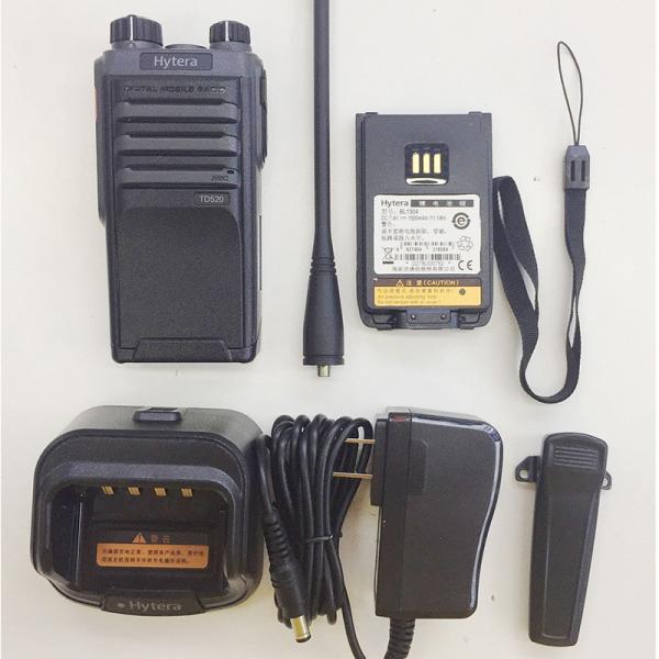 TD520 DMR portatif double fente à temps signal numérique étanche à l'eau étanche à la poussière walkie-talkie