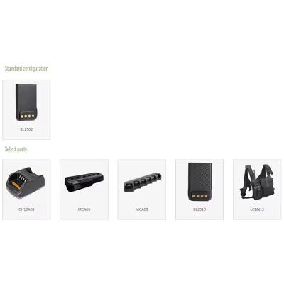 China HP600 DMR Walkie Talkies VHF/UHF Long Ran Radio Walkies Talkie for sale