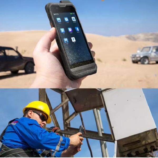 PNC460 Walkie Talkie Waterproof Dustproof Built-in Toolbox Open APP 4G Network Card