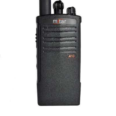 Chine A10 Commercial Walkie Talkie Communication à longue portée Qualité sonore claire VOX numérique à vendre