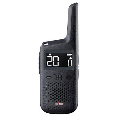 중국 T37 야외용 저전력 0.5W/1W 무료 마녀화 사용 편리 워키 토키 판매용