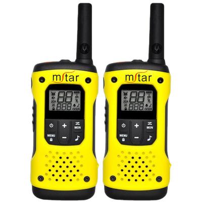 China Motorola T92 Two Way Radio Handheld Yellow Terminal Style Walkie Talkie for Needs for sale