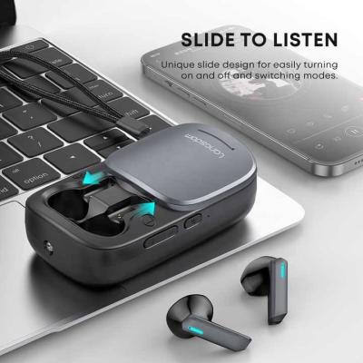 China New Arrivals Multi-function Bluetooth Speaker Slide Design Stereo Earphones Waterproof TWS Headphones Wireless Earbuds for sale