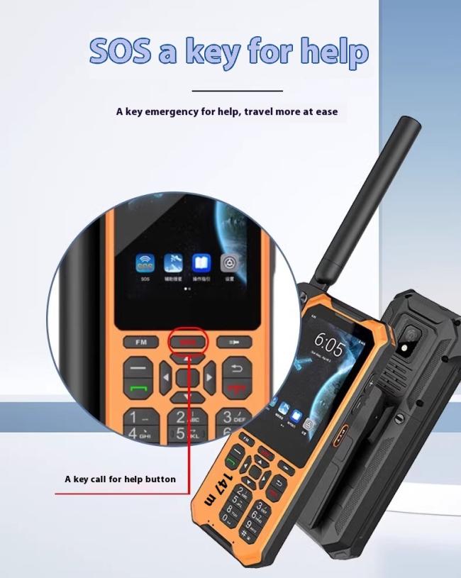 YT1600 Walkie Talkie back view