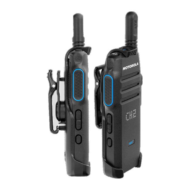TLK100 Walkie Talkie side view