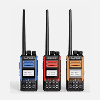 China BF-H7 Dual Band Portable Walkie Talkie VHF UHF 136-174MHZ 400-520MHZ IPX4 Waterproof with 1000-1500mAh Battery for sale